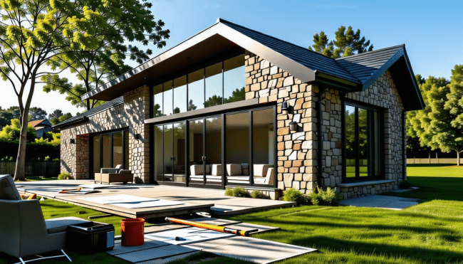 Construire ma Maison Moderne en Pierre : Récit d'une Aventure ...