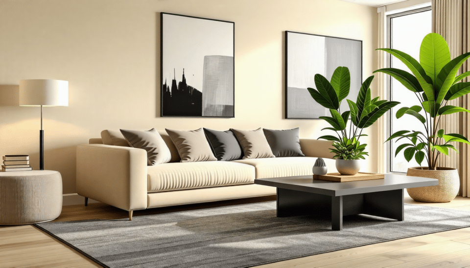 Beige et Gris : L'Harmonie Parfaite pour Votre Déco